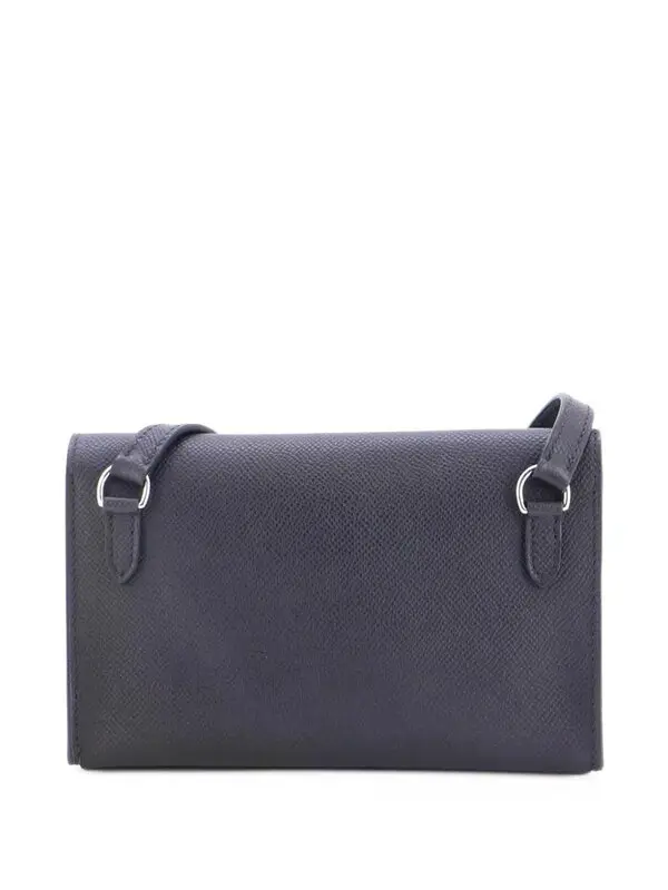 Hermès Epsom Wallet Bag - Black