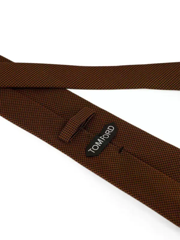 TOM FORD Pointed-tip Silk Tie