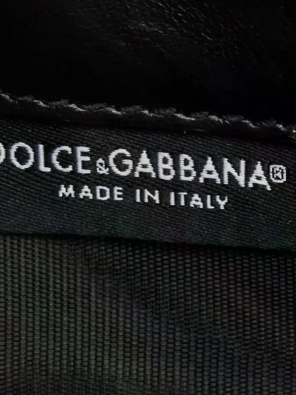 Dolce & Gabbana Dg Logo Leather Crossbody Bag