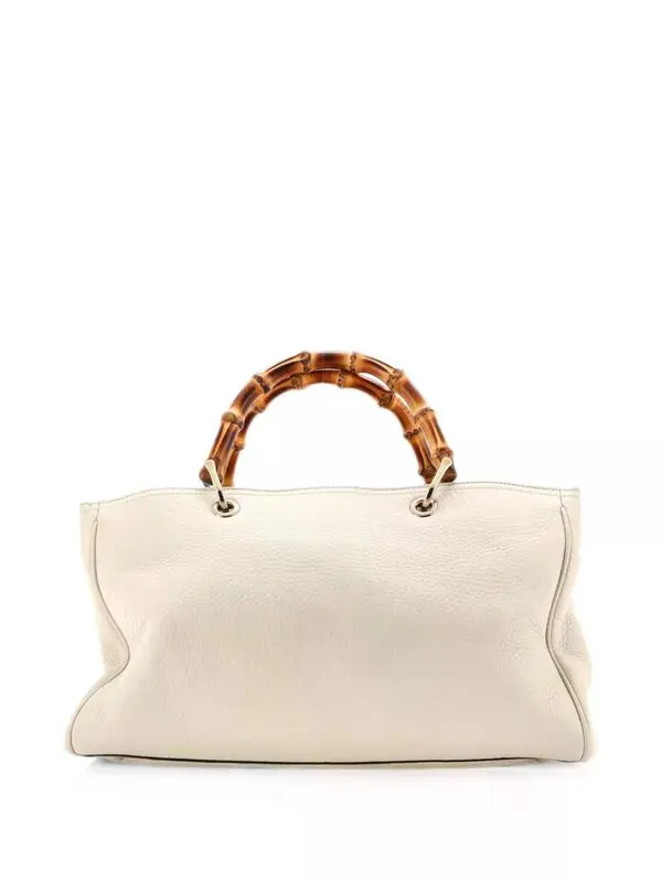 Gucci Bamboo Shopper Leather Medium Tote Bag
