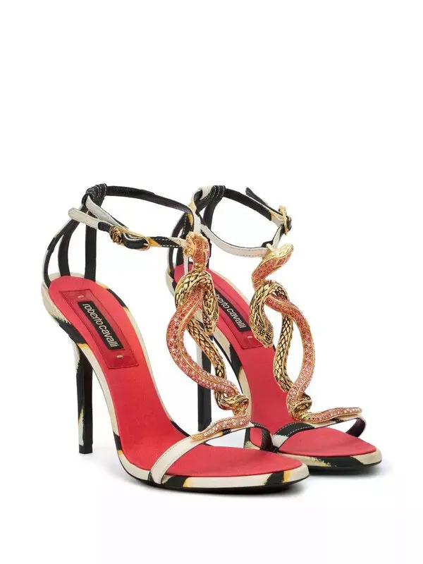 Roberto Cavalli Ray Of Paradise Sandals - White