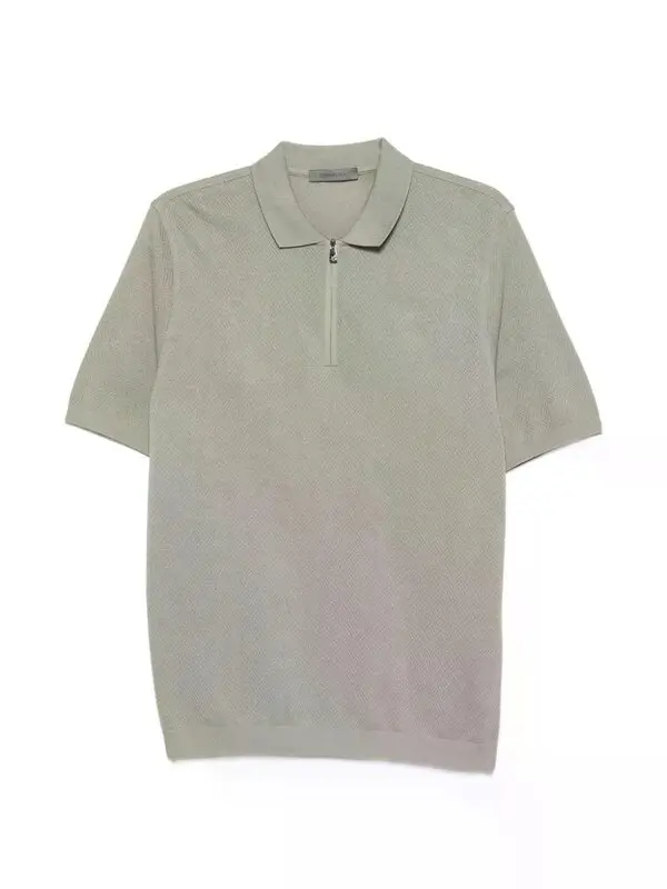 Corneliani Zip-neck Polo Shirt