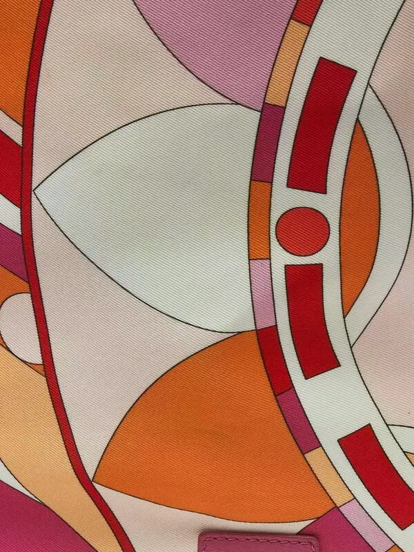 Emilio Pucci Printed Drawstring Backpack - Pink