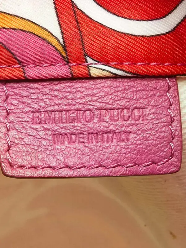 Emilio Pucci Printed Drawstring Backpack