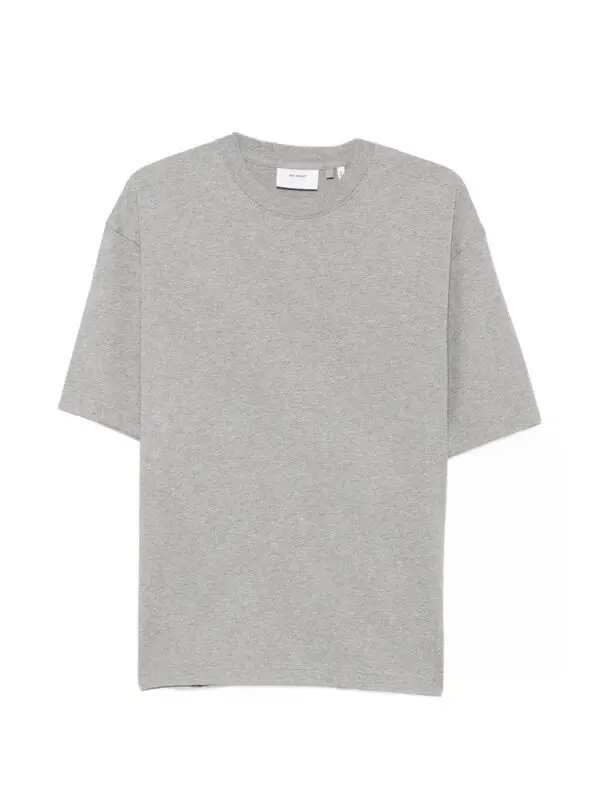 Axel Arigato Baseline Logo-print Cotton T-shirt - Grey