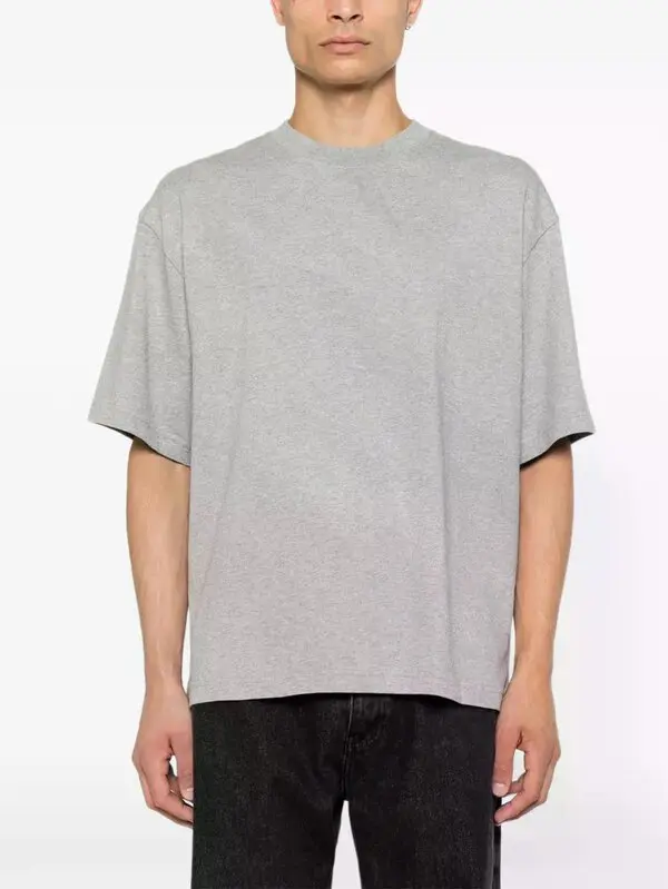 Axel Arigato Baseline Logo-print Cotton T-shirt - Grey