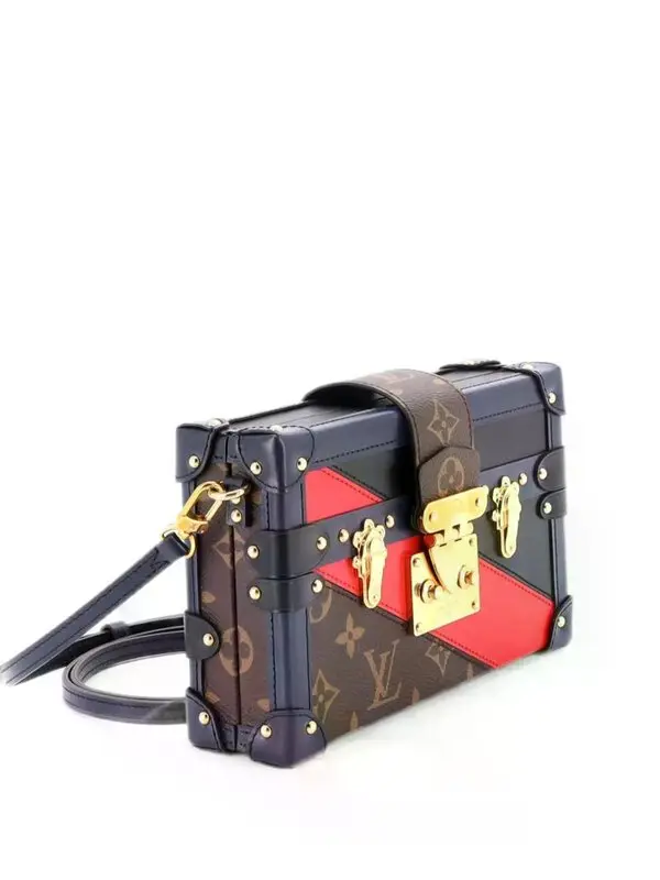 LOUIS VUITTON Petite Malle Limited Edition Monogram Canvas Clutch Bag - Multicolour