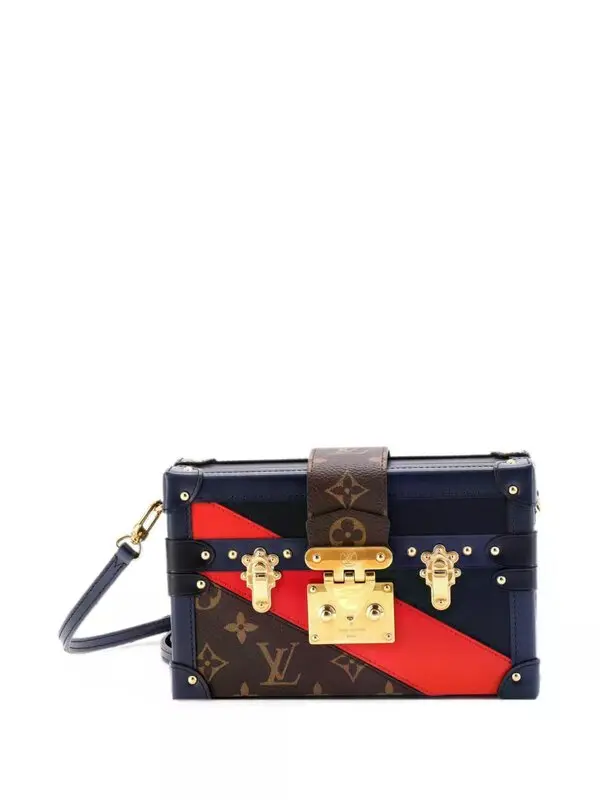 LOUIS VUITTON Petite Malle Limited Edition Monogram Canvas Clutch Bag - Multicolour
