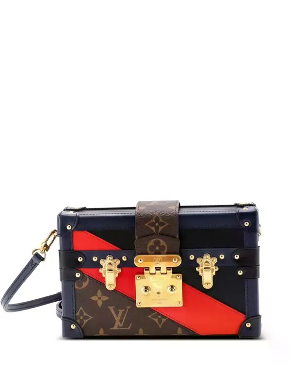 LOUIS VUITTON Petite Malle Limited Edition Monogram Canvas Clutch Bag - Multicolour
