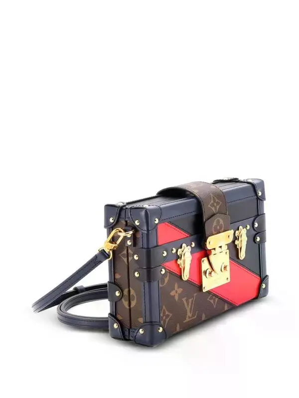 LOUIS VUITTON Petite Malle Limited Edition Monogram Canvas Clutch Bag - Multicolour