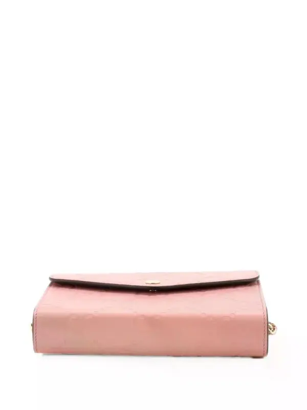 Gucci Envelope Wallet On Chain Guccissima Leather Shoulder Bag