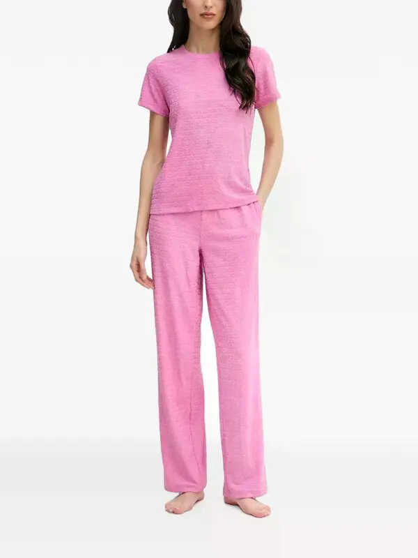 Dkny Logo-pattern Two-piece Pajamas