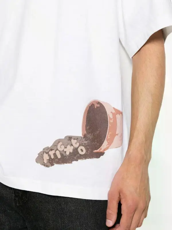 Axel Arigato Fallen Graphic-print Cotton T-shirt