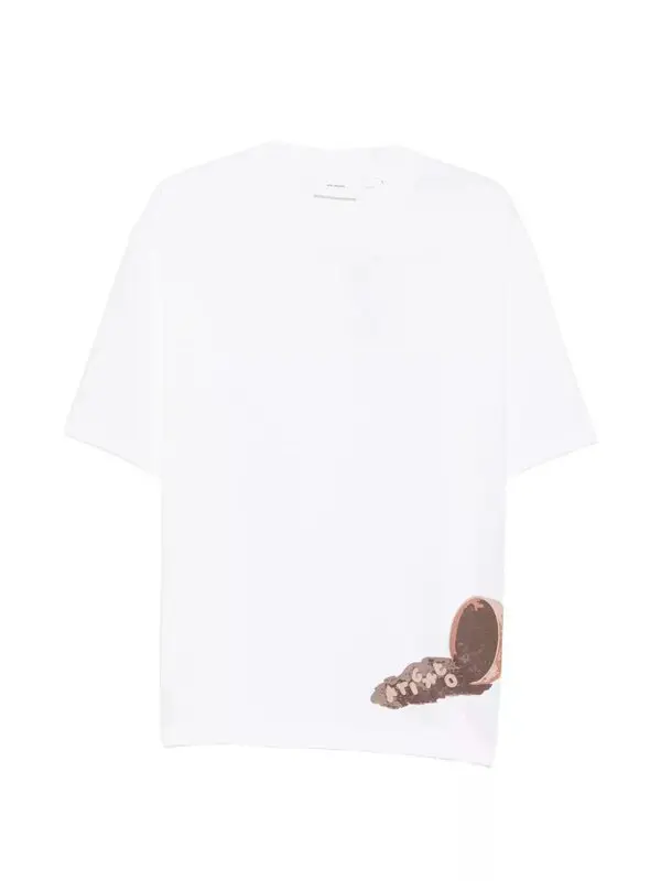Axel Arigato Fallen Graphic-print Cotton T-shirt