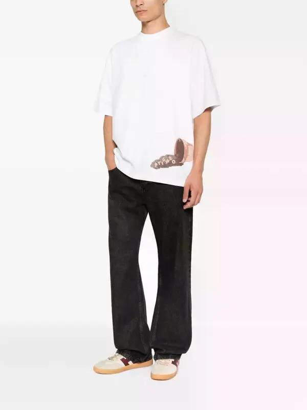 Axel Arigato Fallen Graphic-print Cotton T-shirt