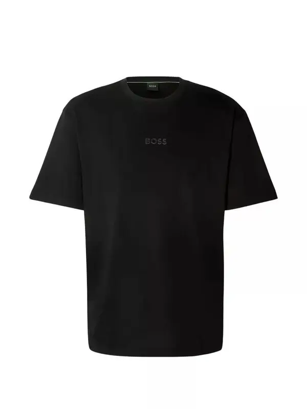 BOSS Logo-print Crew-neck T-shirt