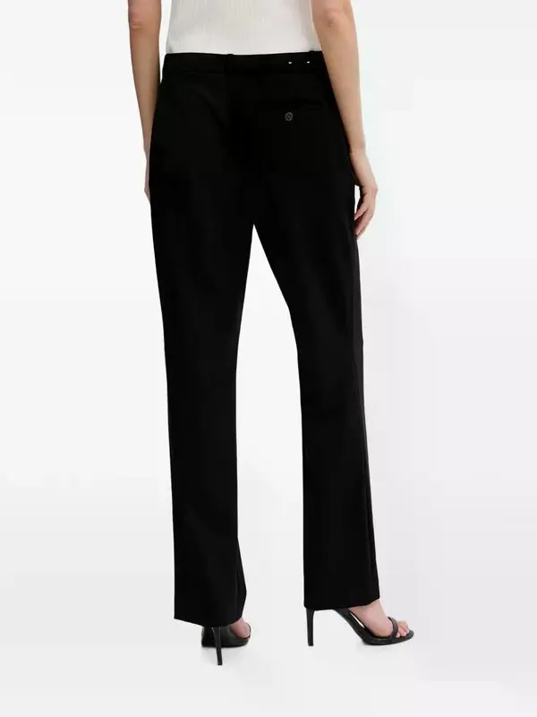 Dkny Pressed-crease Tailored Trousers