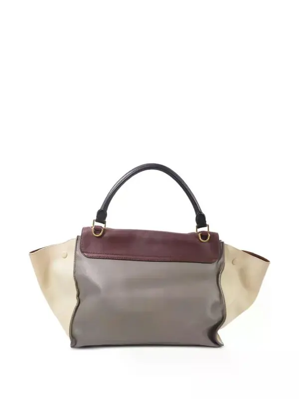 Celine Trapeze Two-way Calfskin Tote Bag