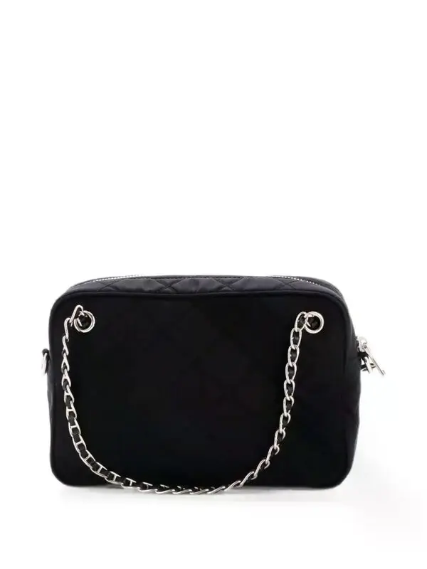 Prada Camera Bag Quilted Tessuto Small Shoulder Bag
