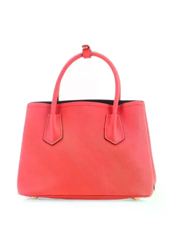 Prada Cuir Double Saffiano Leather Mini Tote Bag