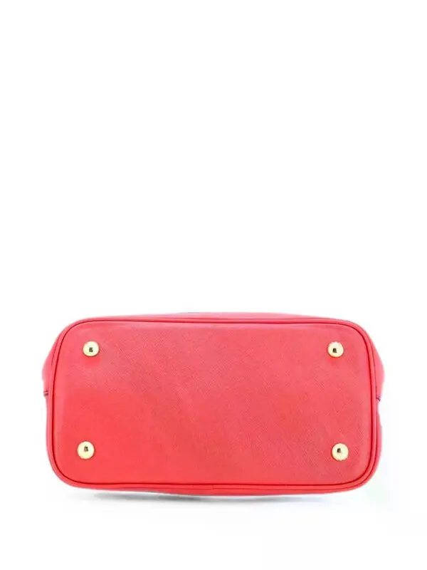 Prada Cuir Double Saffiano Leather Mini Tote Bag