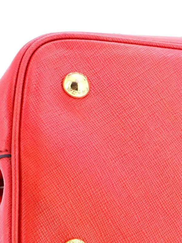 Prada Cuir Double Saffiano Leather Mini Tote Bag