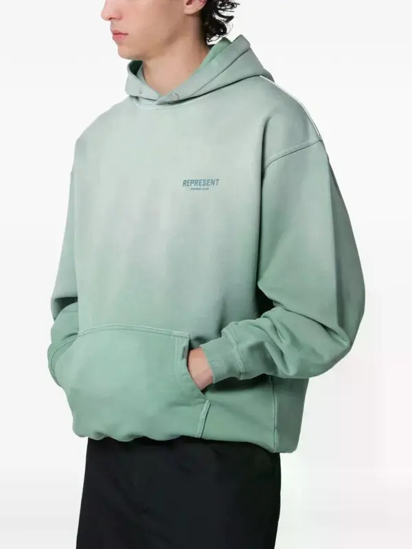 REPRESENT Owners Club Logo-print Hoodie