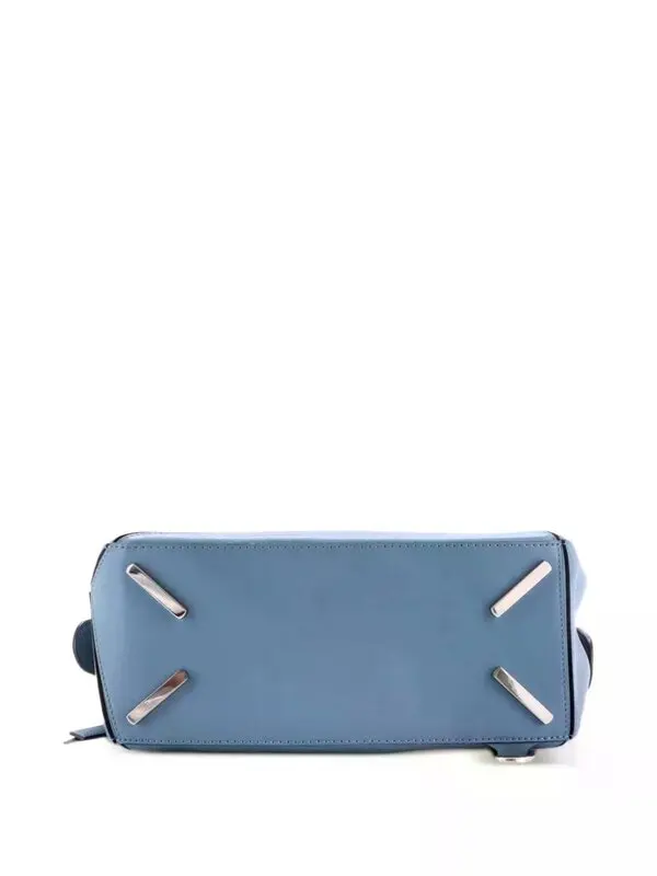 Loewe Puzzle Satchel Leather Small - Blue