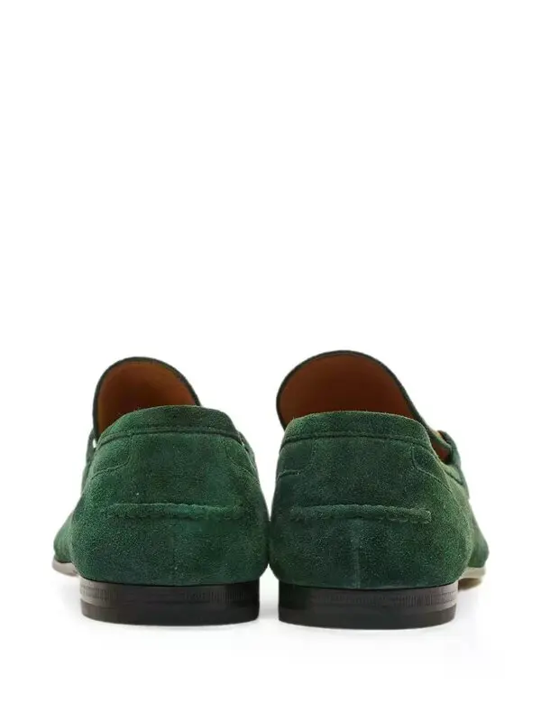 Gucci Jordaan Horsebit Loafers - Green