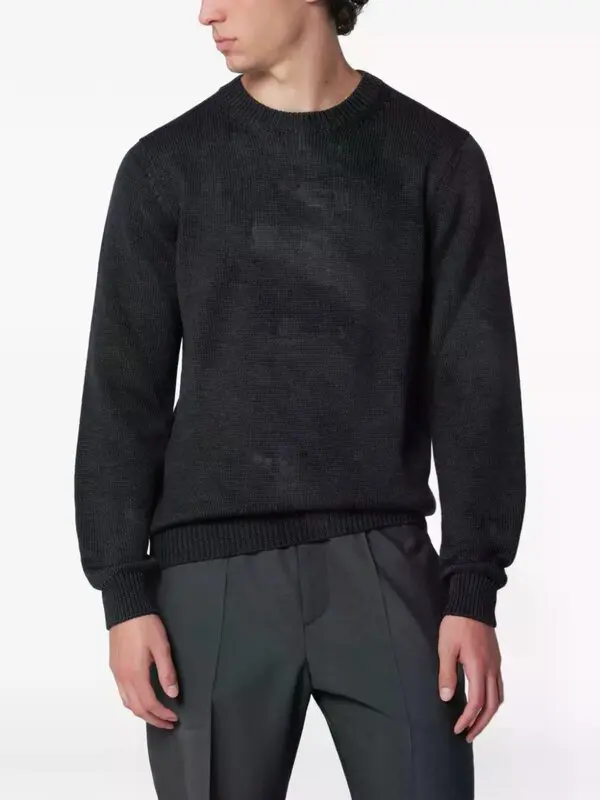 ROBERTO COLLINA Crew-neck Wool Sweater