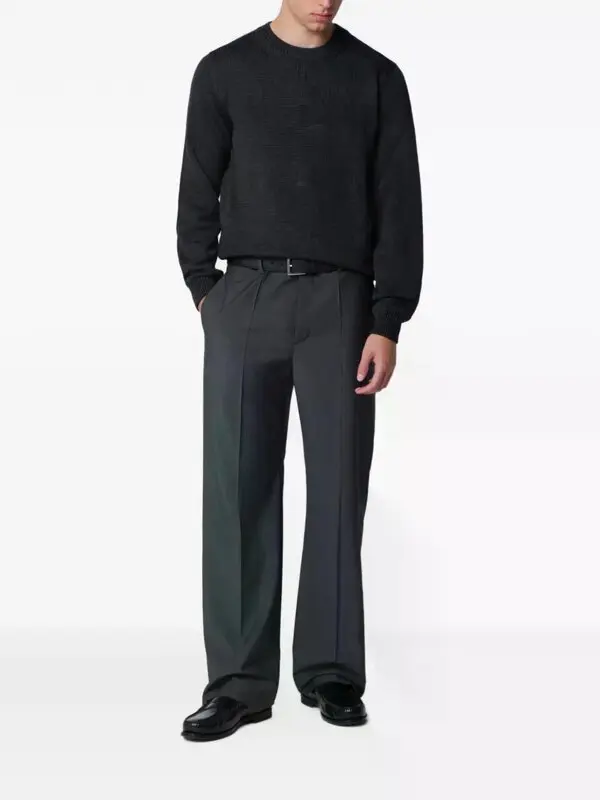 ROBERTO COLLINA Crew-neck Wool Sweater
