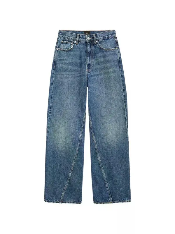 ANINE BING Brie Jeans Cabana - Blue