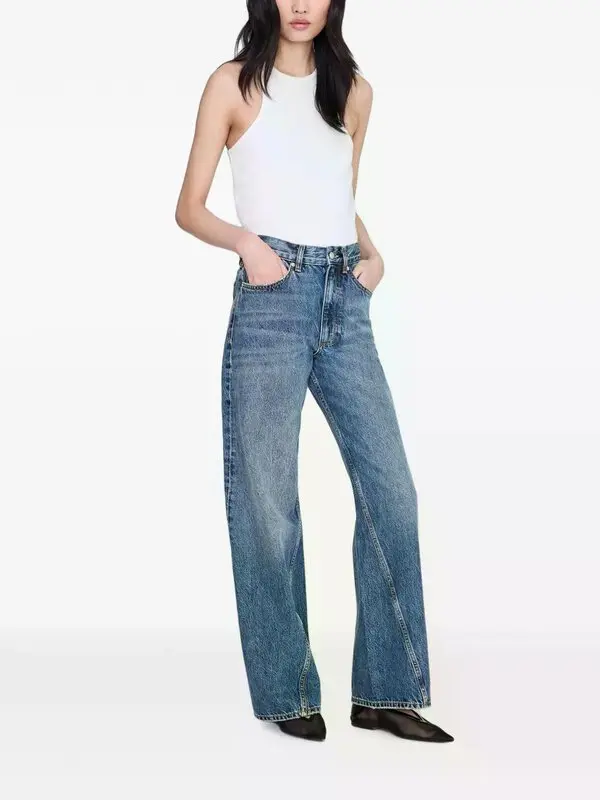 ANINE BING Brie Jeans Cabana
