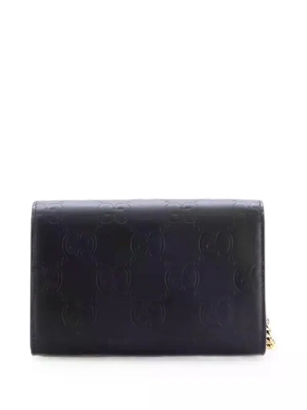 Gucci Envelope Wallet On Chain Guccissima Leather Shoulder Bag