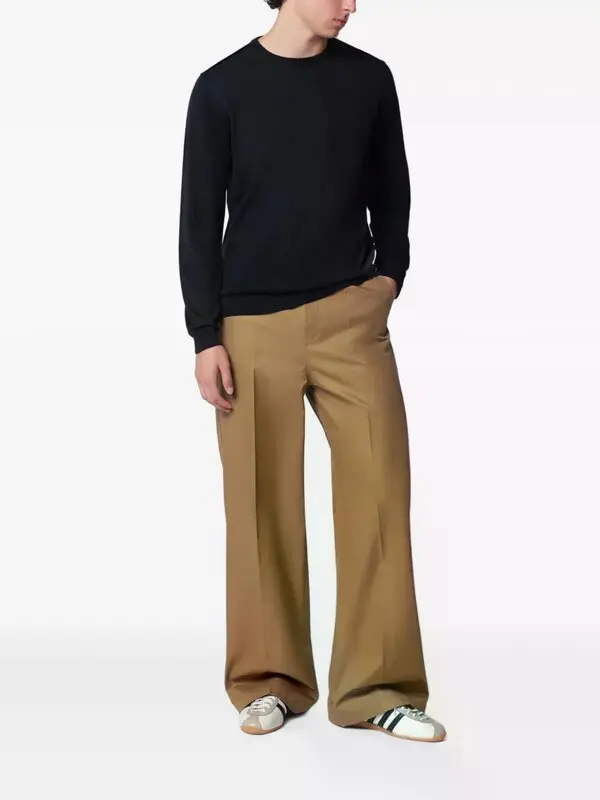 ROBERTO COLLINA Crew-neck Long-sleeve Sweater