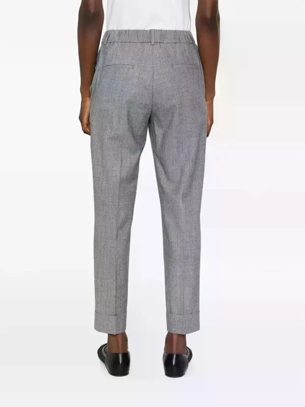 Peserico Tailored Concealed Closure Trousers