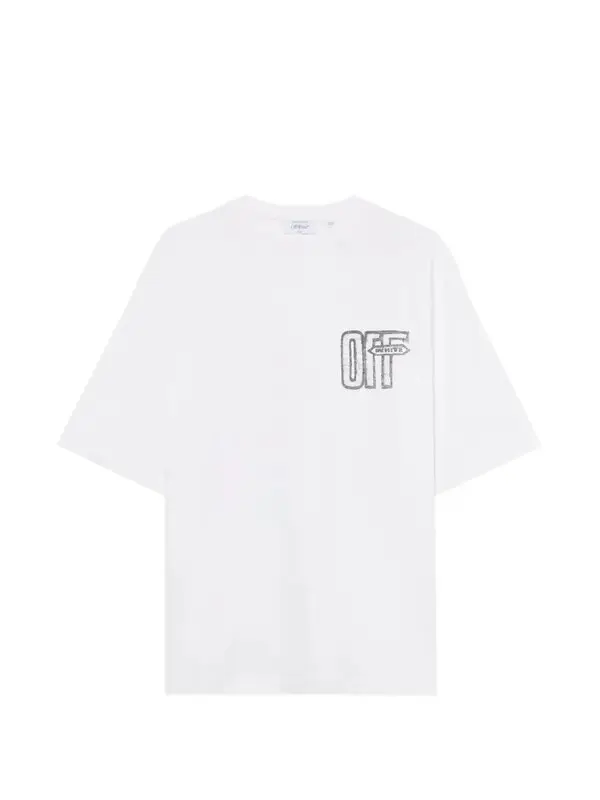 Off-White Motion Arrow Skate Short-sleeve T-shirt