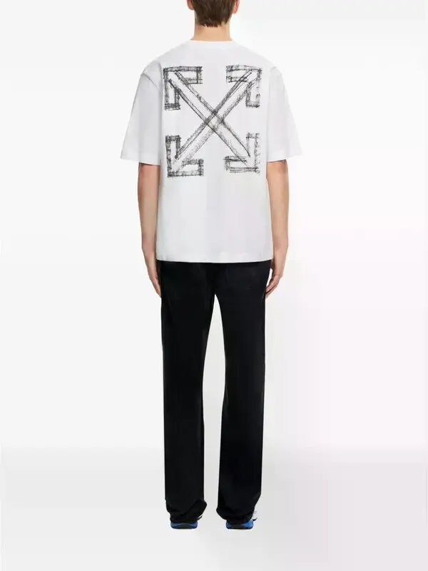 Off-White Motion Arrow Skate Short-sleeve T-shirt