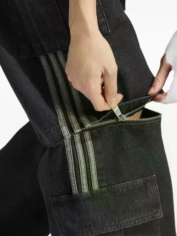Adidas Side-stripe Cargo-pocket Jeans