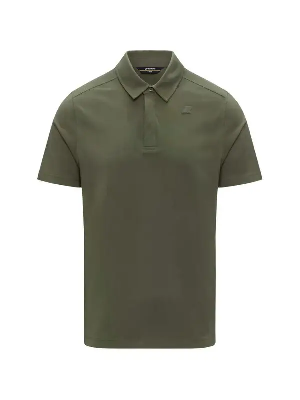 K-WAY Viggo Jersey Polo Shirt - Green