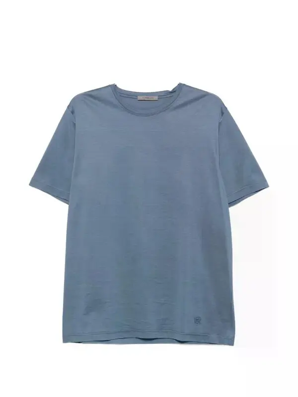 Corneliani Logo-embroidered T-shirt