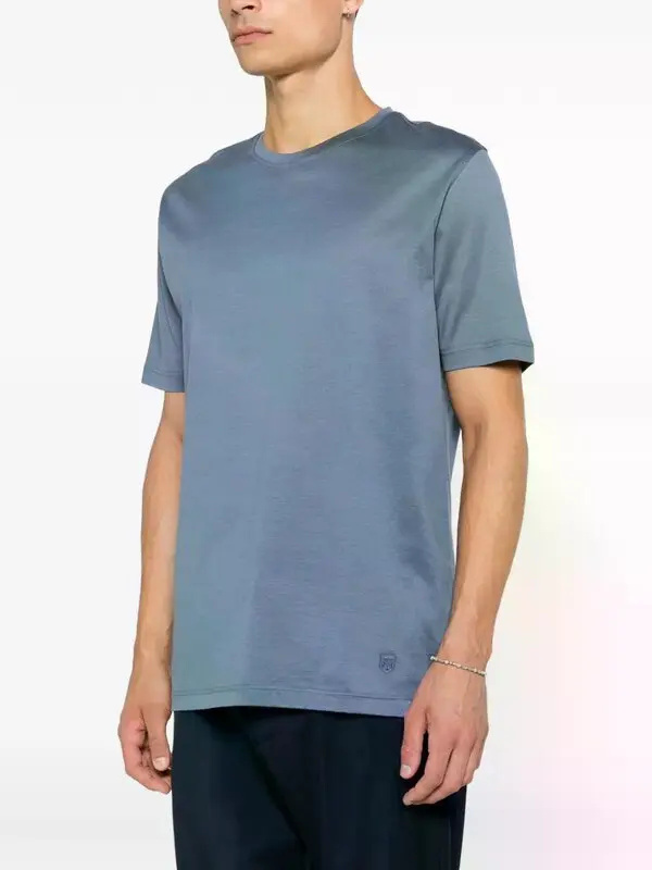 Corneliani Logo-embroidered T-shirt