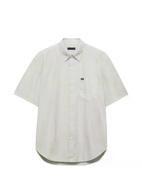 Prada Short-sleeved Cotton Shirt