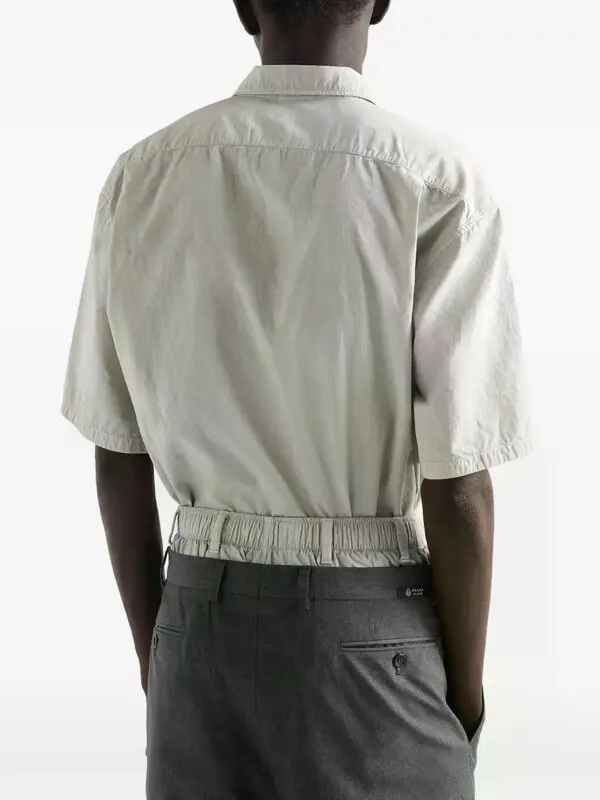 Prada Short-sleeved Cotton Shirt
