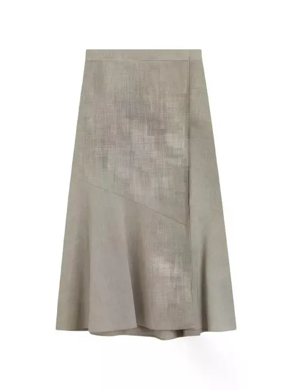 BOSS A-line Melange Midi Skirt