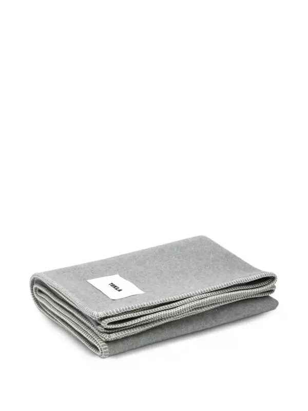 TEKLA Stitched Blanket - Grey
