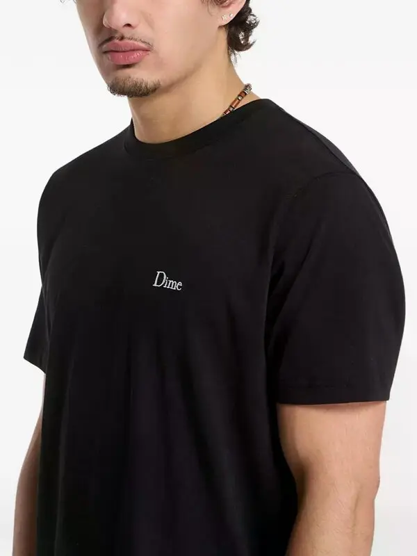 DIME Classic Logo-embroidered T-shirt