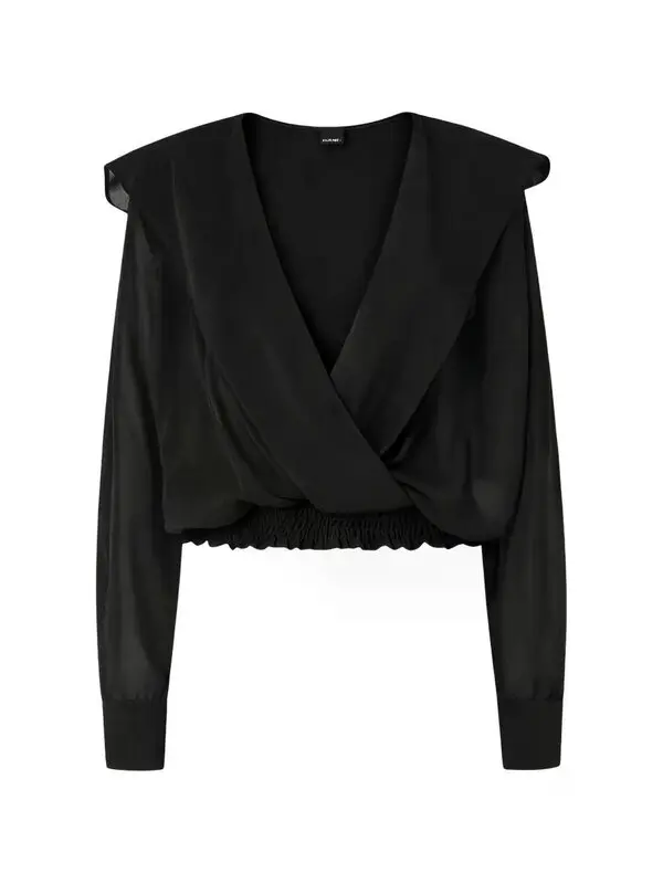 Pinko Hooded Cropped Blouse