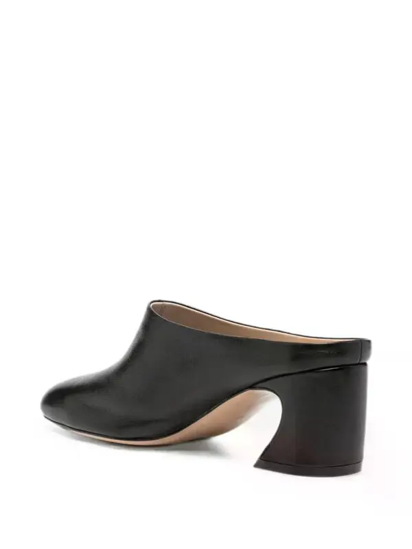ADRIANNA FERETTI Leather Mules