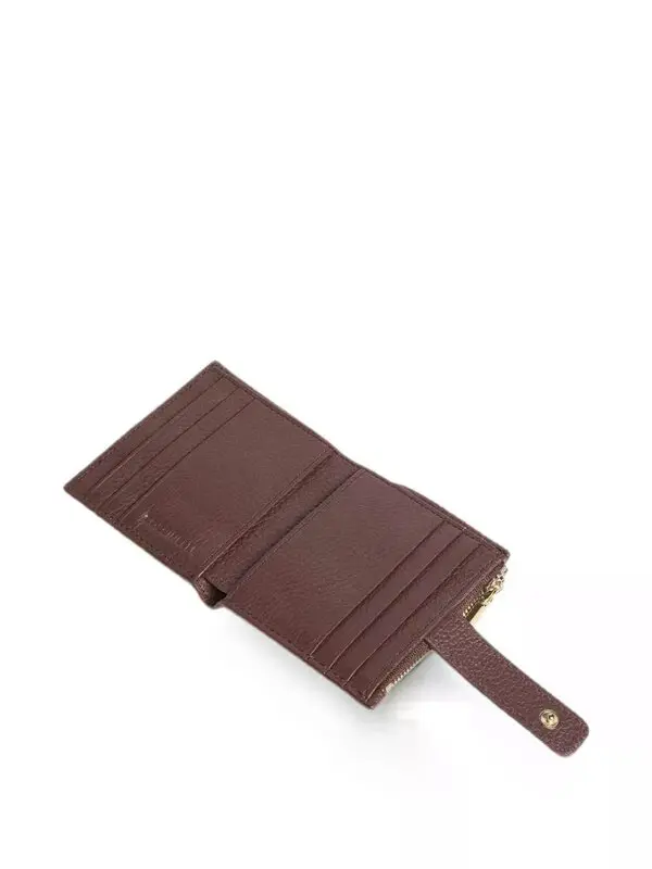 COCCINELLE Medium Metallic Grained-leather Wallet